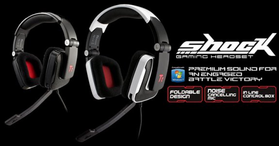 TT eSPORTS Shock gaming headset announced - DVHARDWARE