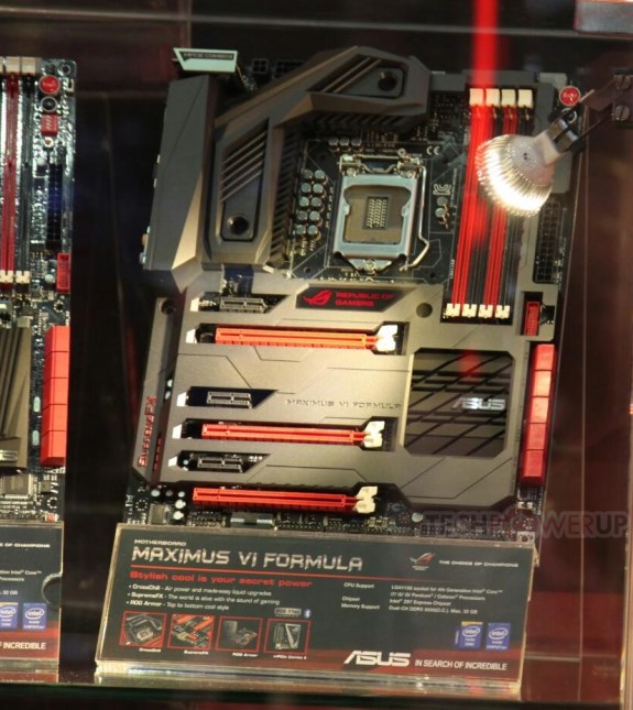 ASUS Maximus VI Formula shown off at Computex - DVHARDWARE