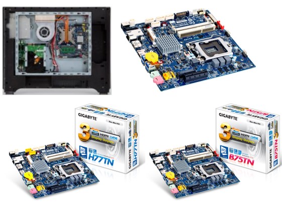 Gigabyte reveals line of Thin Mini-ITX motherboards - DVHARDWARE