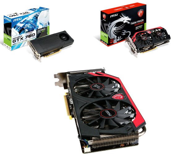 MSI shows its GeForce GTX 760 cards - DVHARDWARE