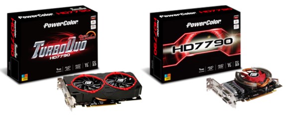 Powercolor Radeon HD 7790 cards pictured - DVHARDWARE