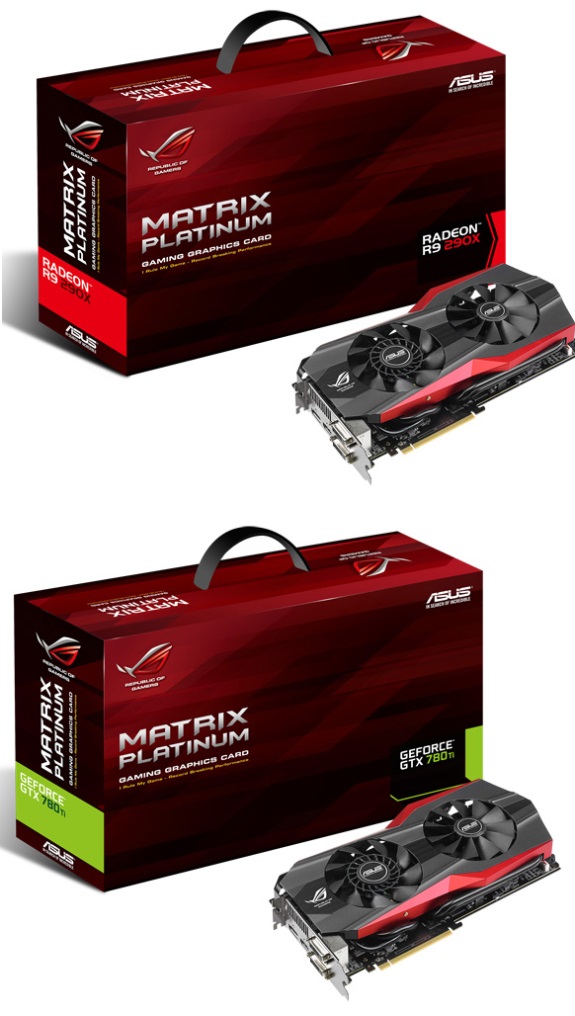 ASUS delivers the Matrix R9 290X and GTX 780 Ti - DVHARDWARE
