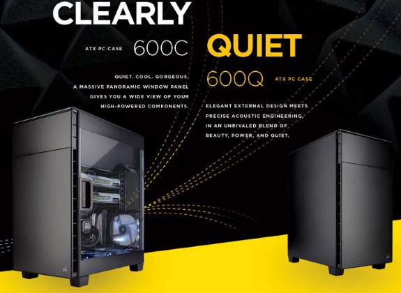 Corsair Carbide 600 inverted-ATX cases hit the scene - DVHARDWARE