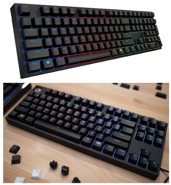 CoolerMaster MasterKey keyboards promise stronger RGB LED colors ...