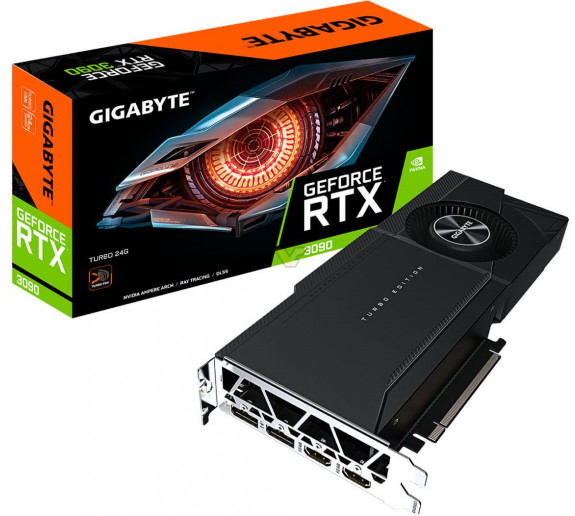GIGABYTE preps GeForce RTX 3090 TURBO with blower-style fan - DVHARDWARE