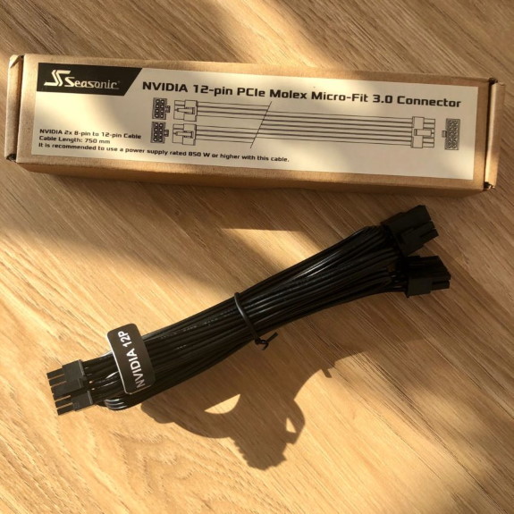 Seasonic shows NVIDIA RTX 30 series 12-pin PCIe power connector and ...